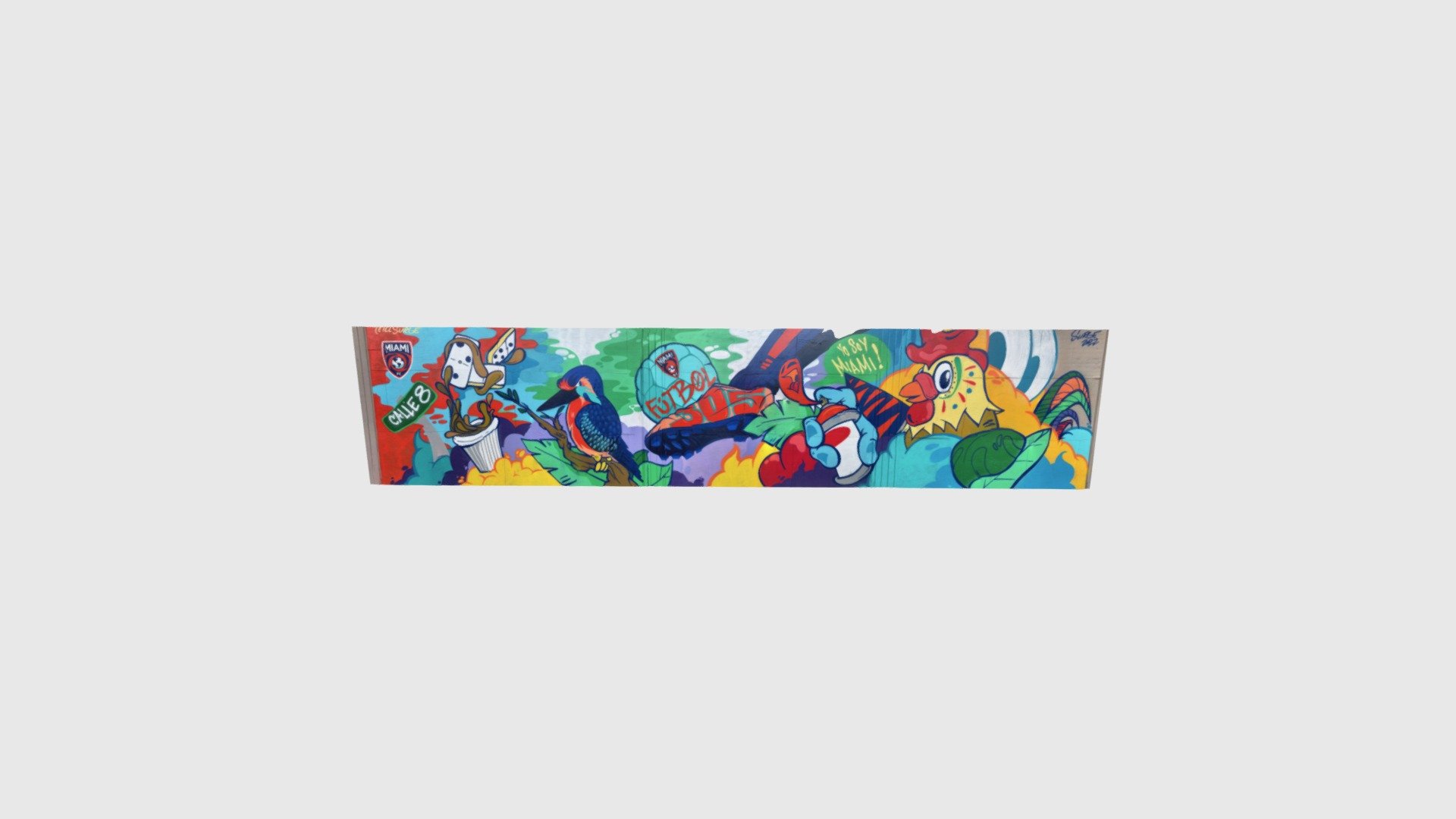 Chicago graffiti art - Download Free 3D model by coatar.john [5999c46 ...