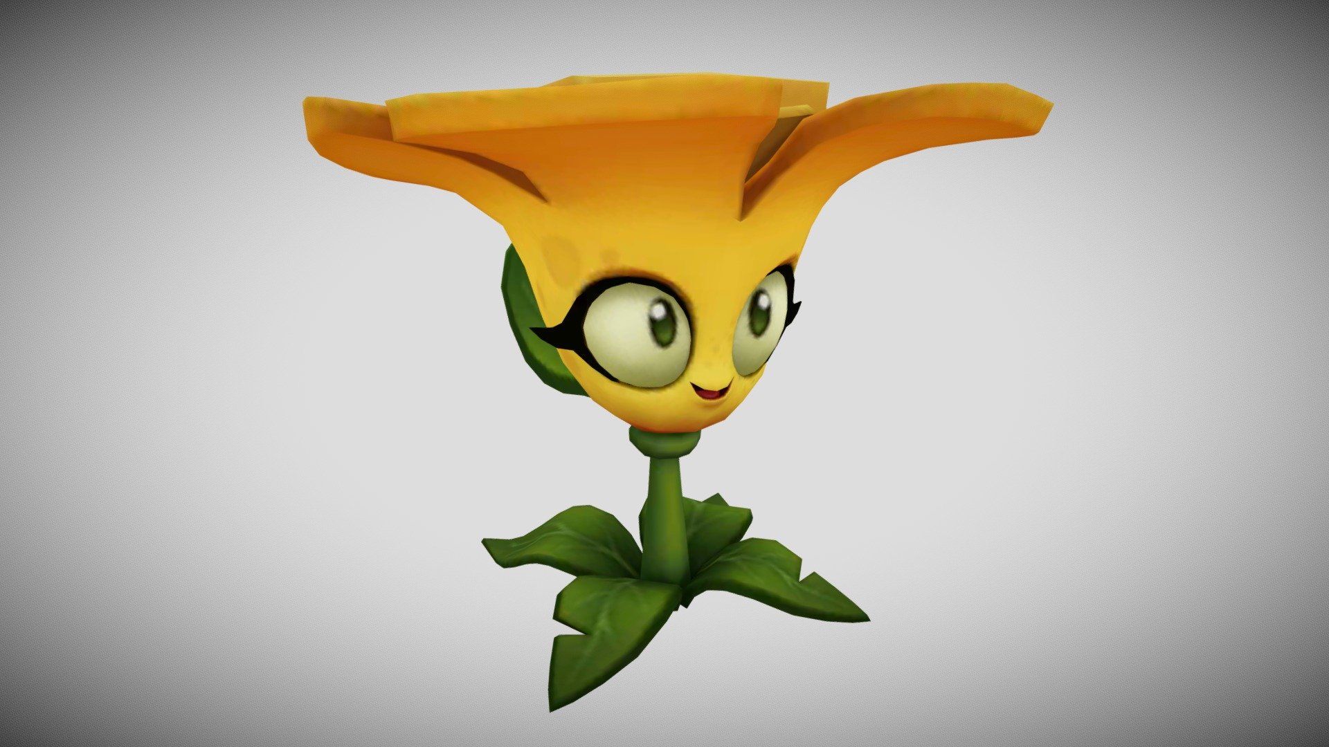 Plants Vs. Zombies 3 (Pre- Alpha) - Buttercup - Download Free 3D model ...