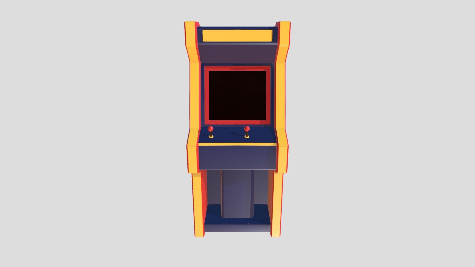 Arcade Machine 2 - Download Free 3D model by Spaxeboi [599b16d] - Sketchfab