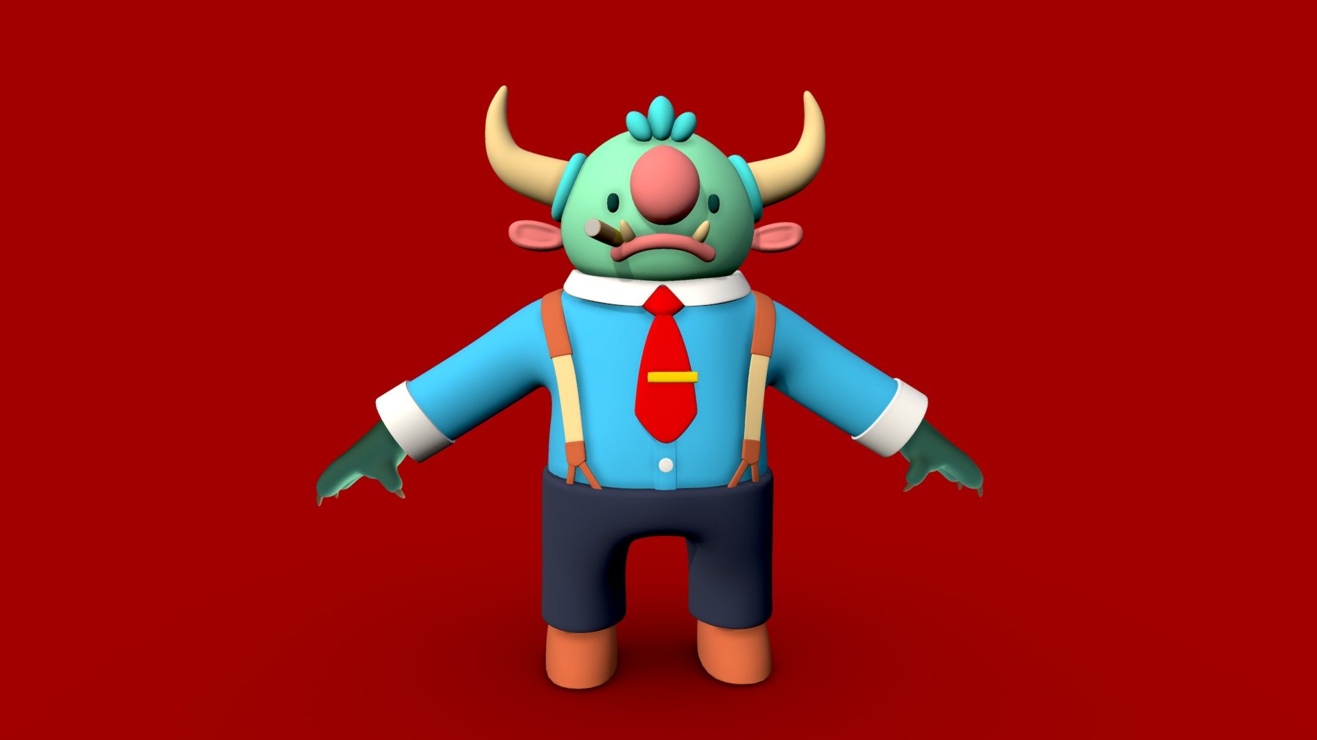 Monster Mobster - Buy Royalty Free 3D model by Elijah Sheffield ...