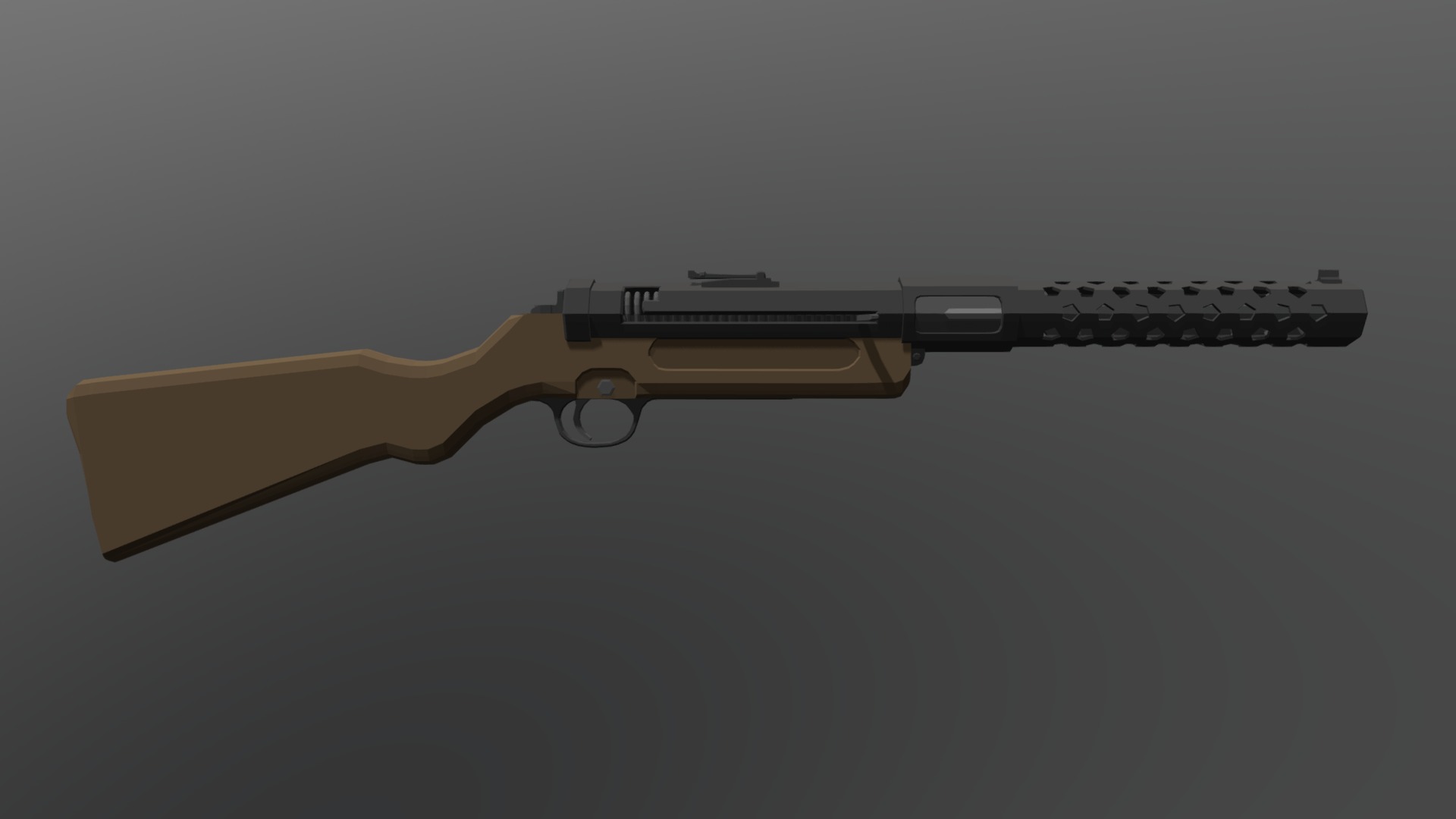 Low poly MP28 - 3D model by Miha Prezelj (@miha23) [599cebf] - Sketchfab