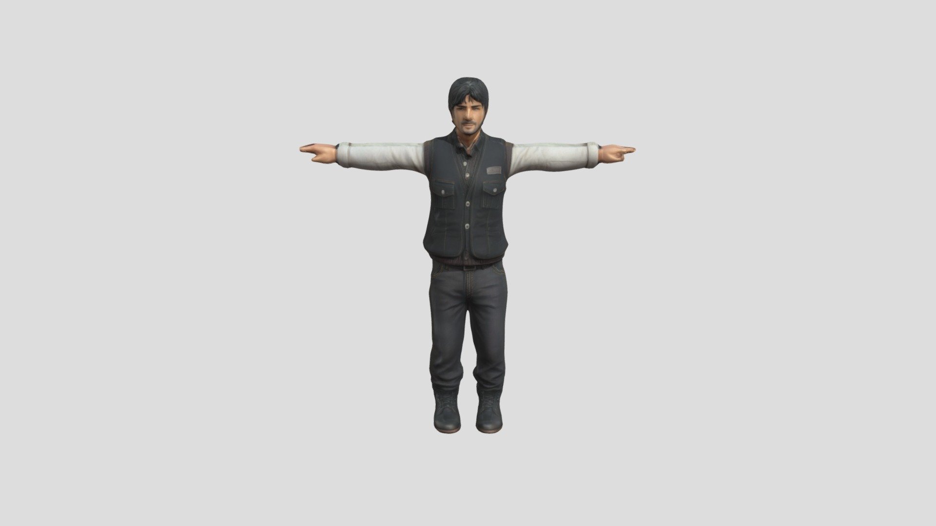 Character Model Pose - Download Free 3D model by Gvolve [599f82d ...
