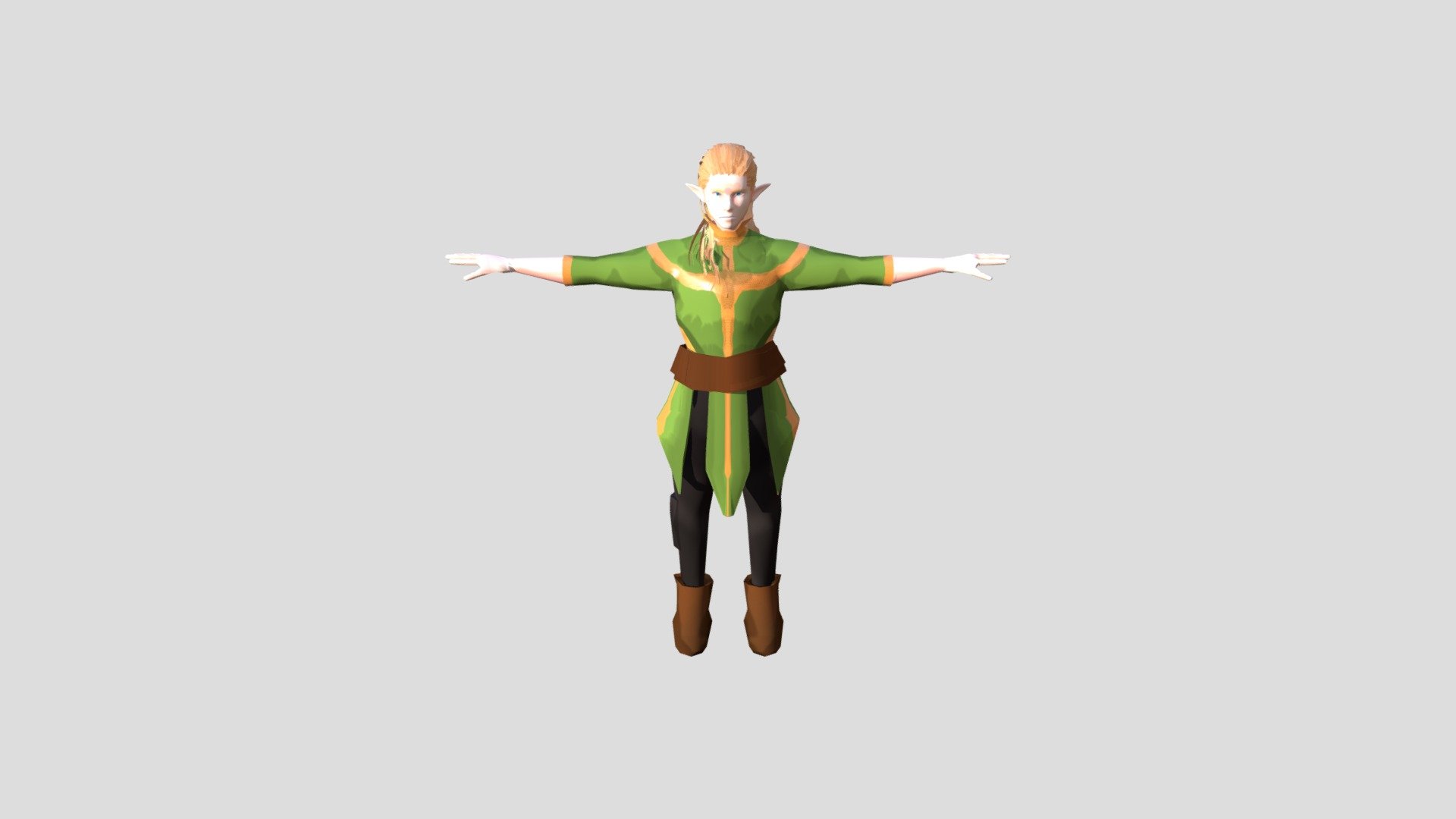 Elf Cloth - 3D model by Puthipong [59a072b] - Sketchfab