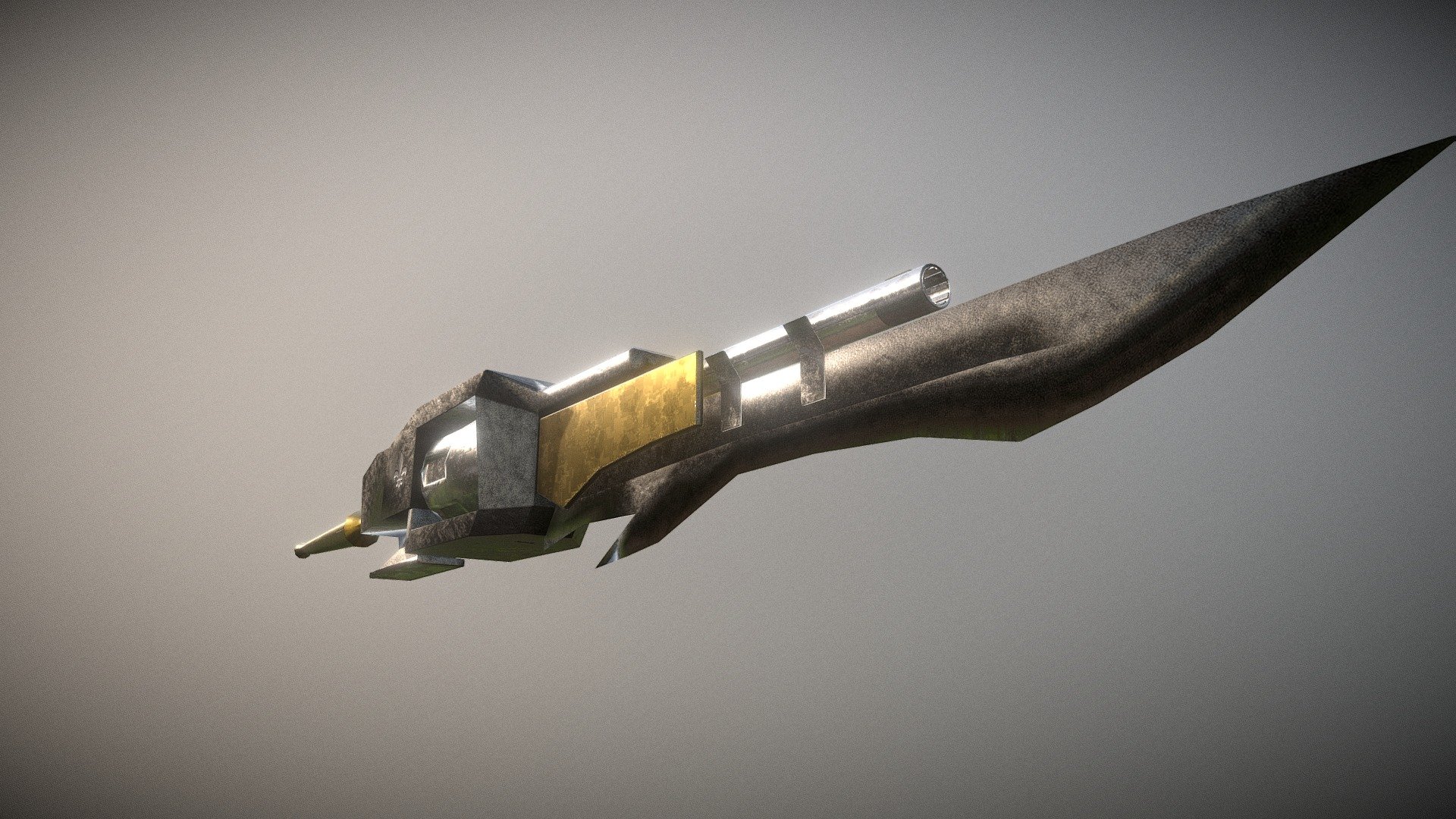 RANGED WEAPON ASSESSMENT - Gunlance - 3D model by abdhullah [59a0d11 ...