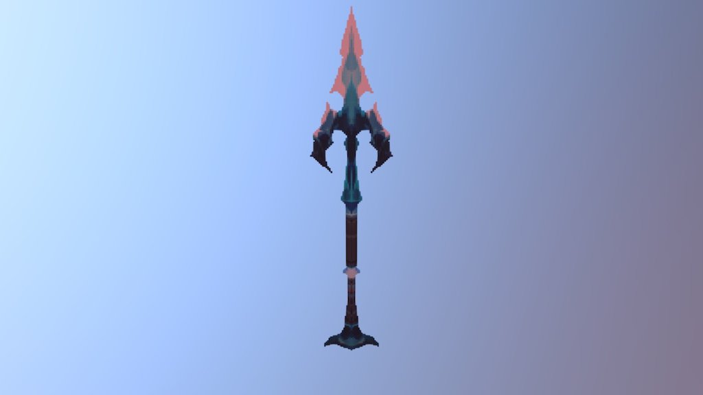 Spear - 3D model by pivotcrafter [59a22df] - Sketchfab