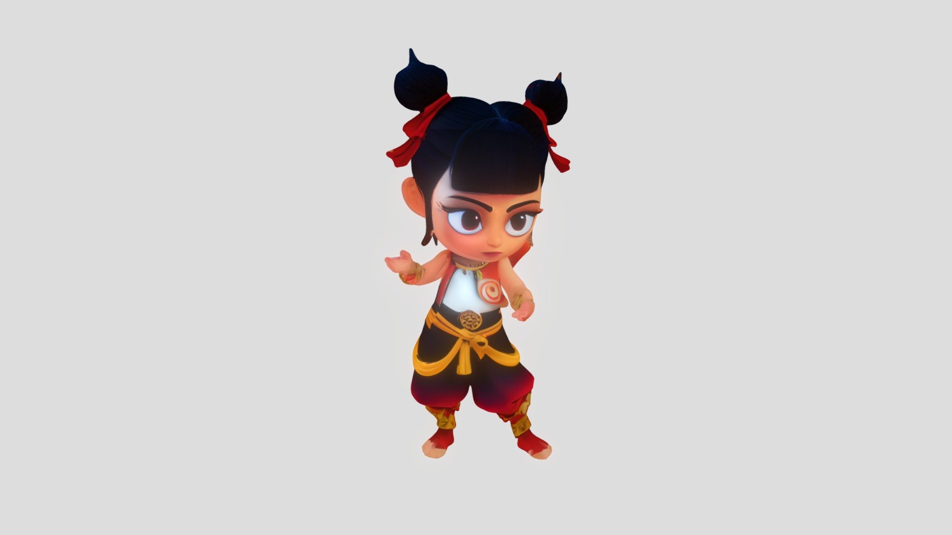 Nezha - Download Free 3D model by zjnuhlx (@zjnuhlixin) [59a2d0d ...