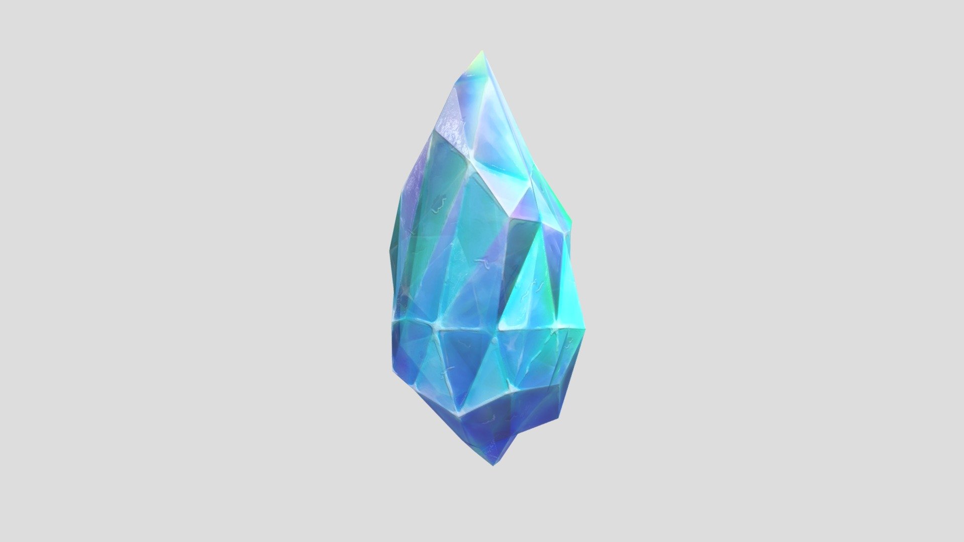 handpainted_crystal - 3D model by marcolinadesign [59a4ad0] - Sketchfab