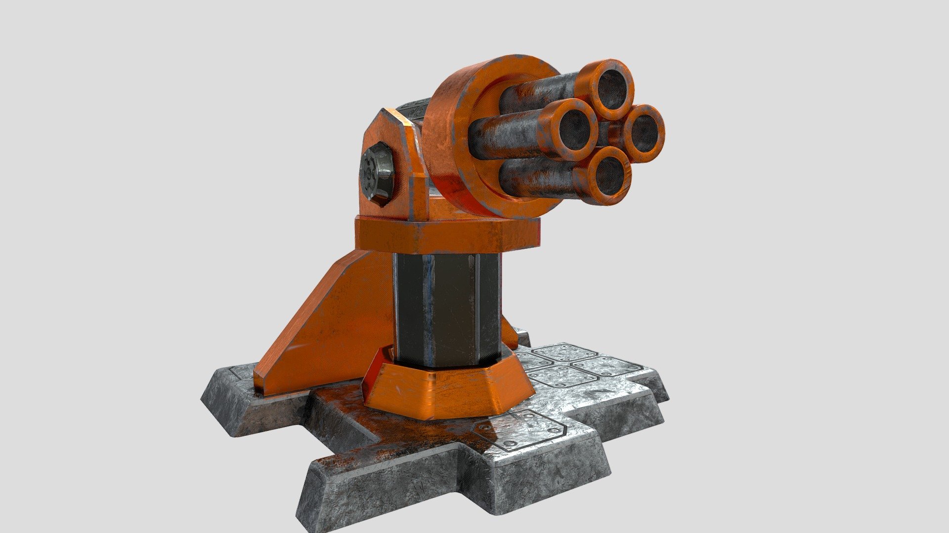 Torreta - 3D model by raphaelrosal [59a4bb9] - Sketchfab