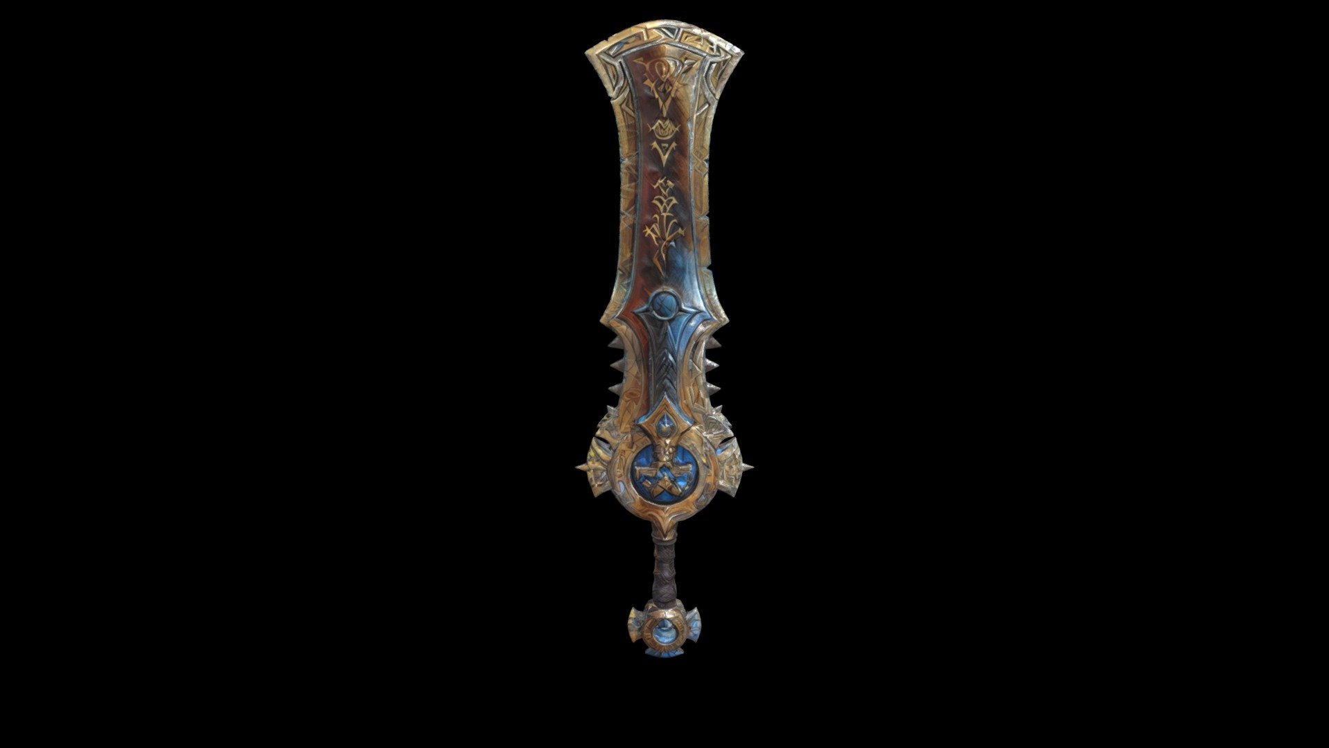 Meshy Weapon_3 - Download Free 3D model by klrxyz [59a4c99] - Sketchfab