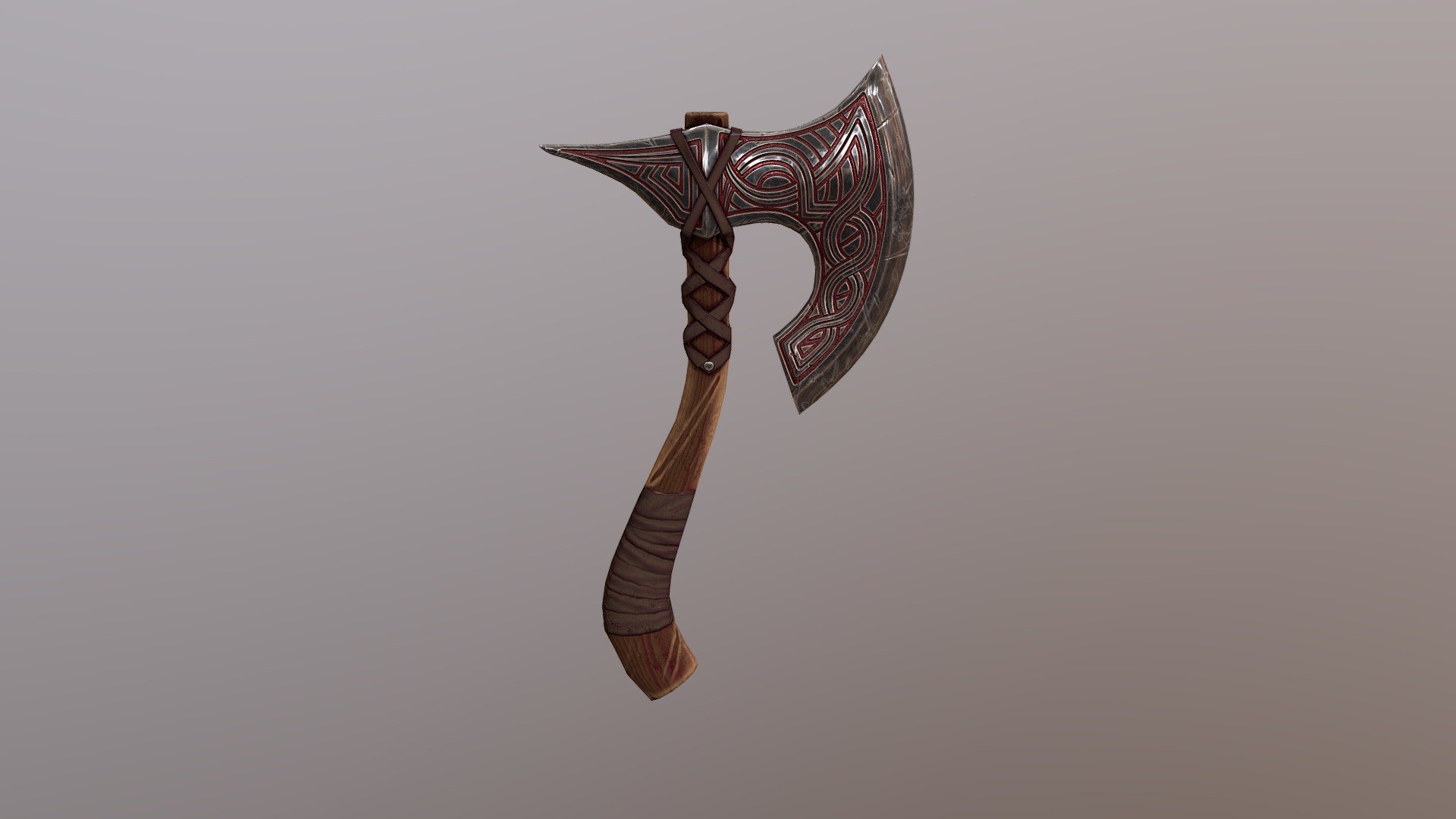 Red Axe - 3D model by Angelo.Hdz (@Angelo.Hdz.Rvs) [59a5da9] - Sketchfab