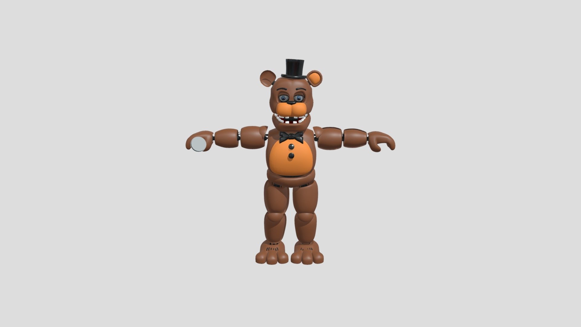 Unwithered Freddy ufmp - Download Free 3D model by Freddy_Fazbear ...