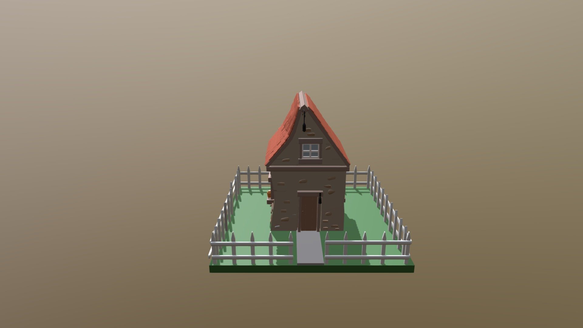 Cartoon House - 3D model by prodriguez84 [59a7b64] - Sketchfab
