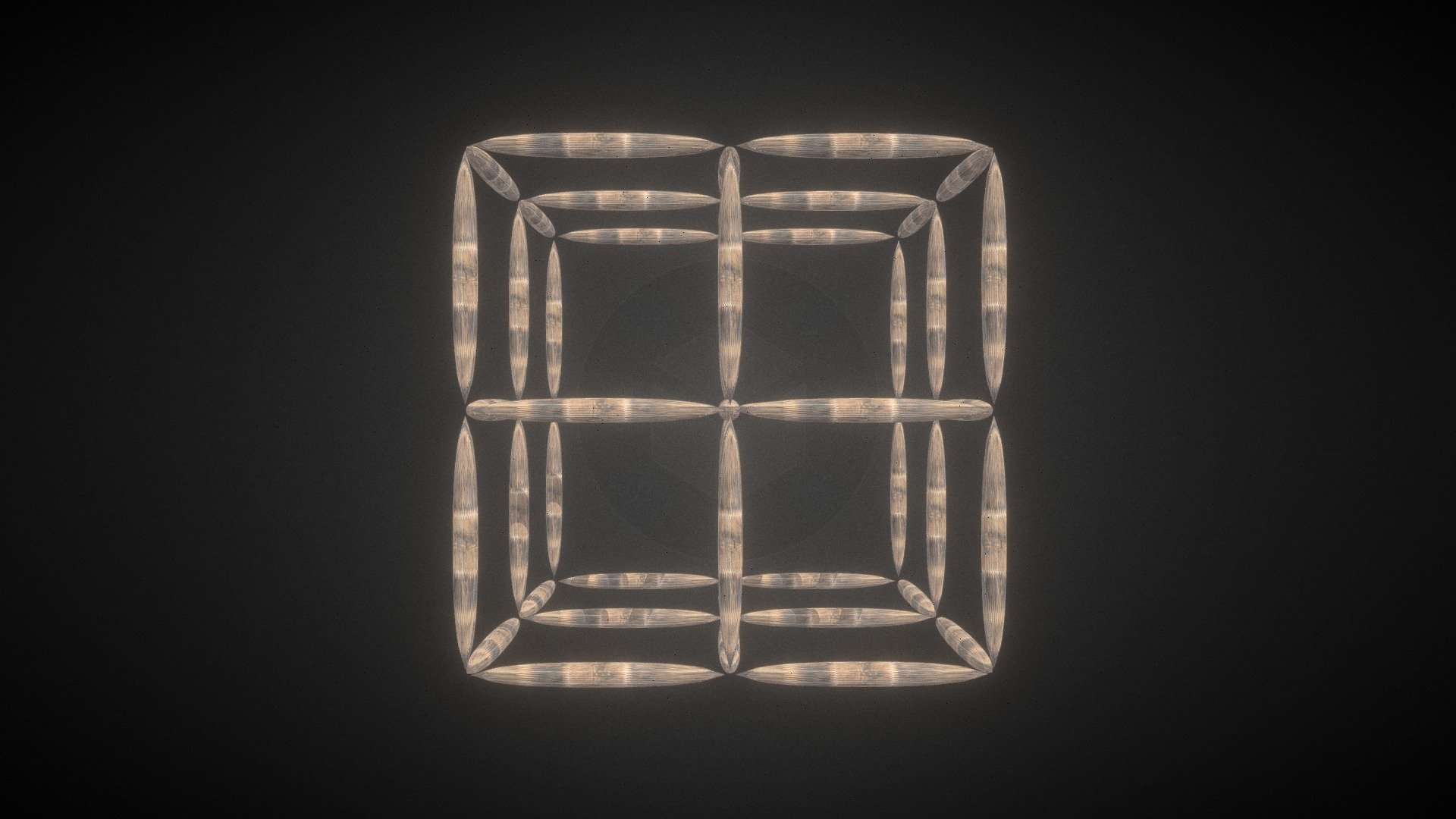 Fractal Box Structure #1 (Small) - Download Free 3D model by Inditrion Dradnon (@dradnon ...