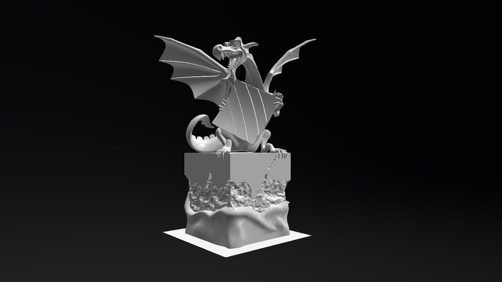 Draco 3d Model By Octaviosaura [59a8198] Sketchfab