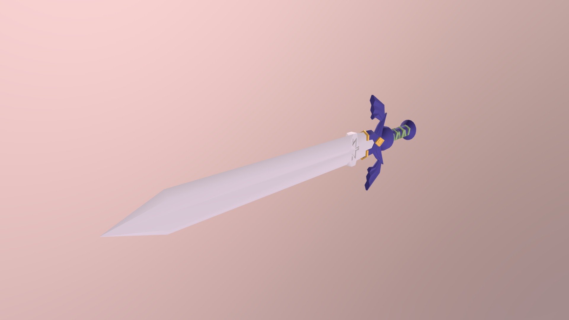 Legend Of Zelda Master Sword - 3D model by fsanabriavasquez (@fllorcii ...
