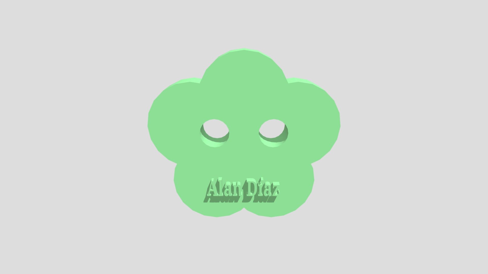 Flower Button (1) - 3D model by 510odea16 [59aacd2] - Sketchfab