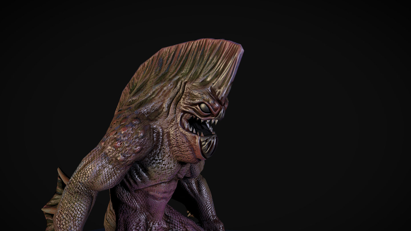 Fishman - 3D model by John (@john3ds) [59ab18d] - Sketchfab