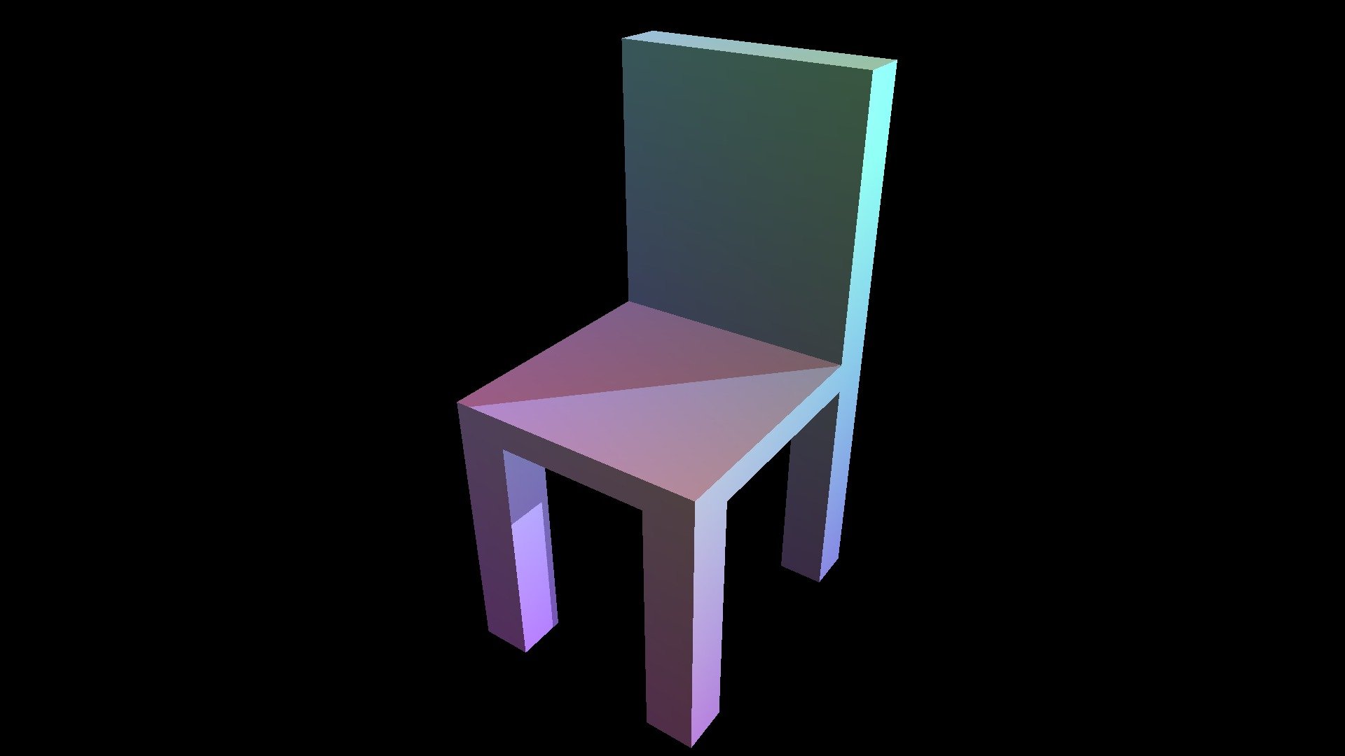 Color Chair Model - 3D model by jinglu [59abb67] - Sketchfab