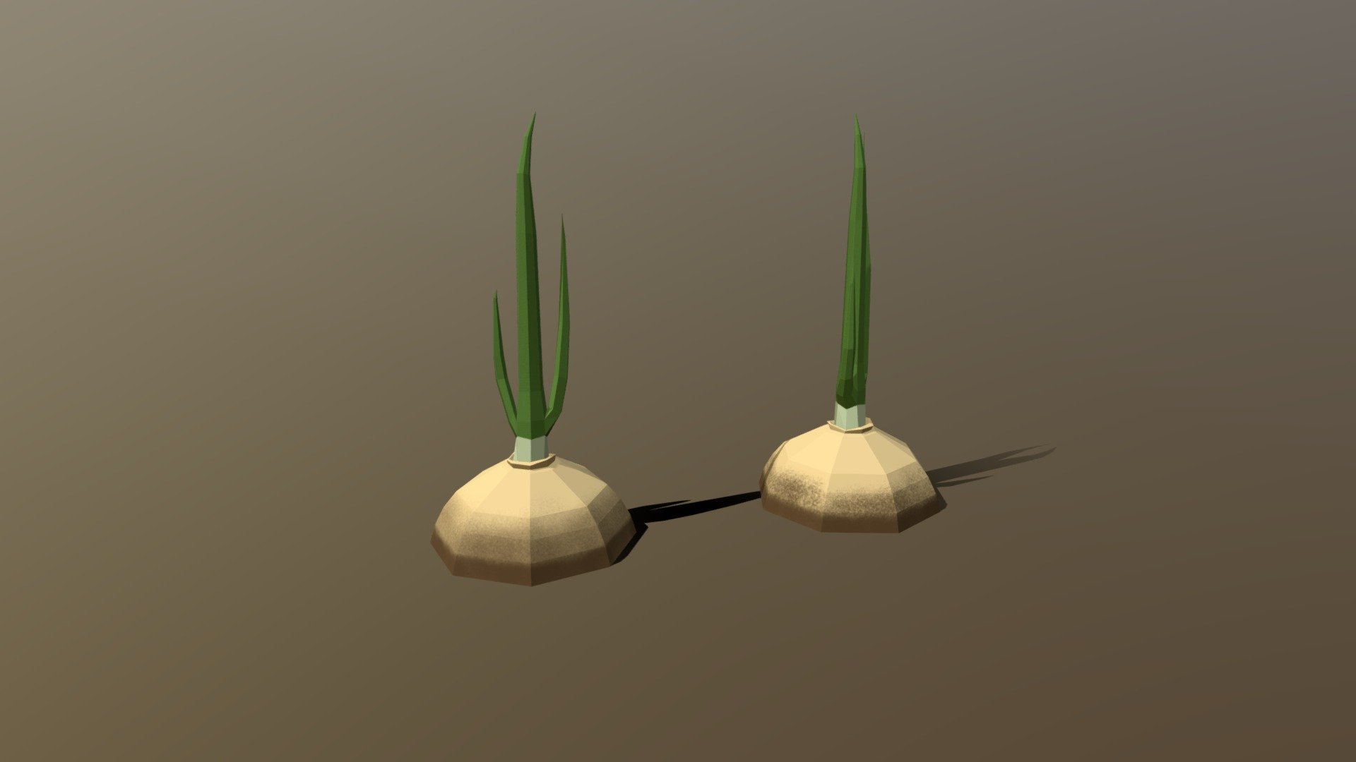 Low Poly Onions - 3D model by Artemecia [59ae802] - Sketchfab