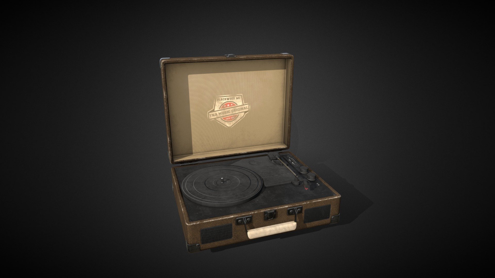 Turntable - Buy Royalty Free 3D model by polmrtn3d [59b0053 ...
