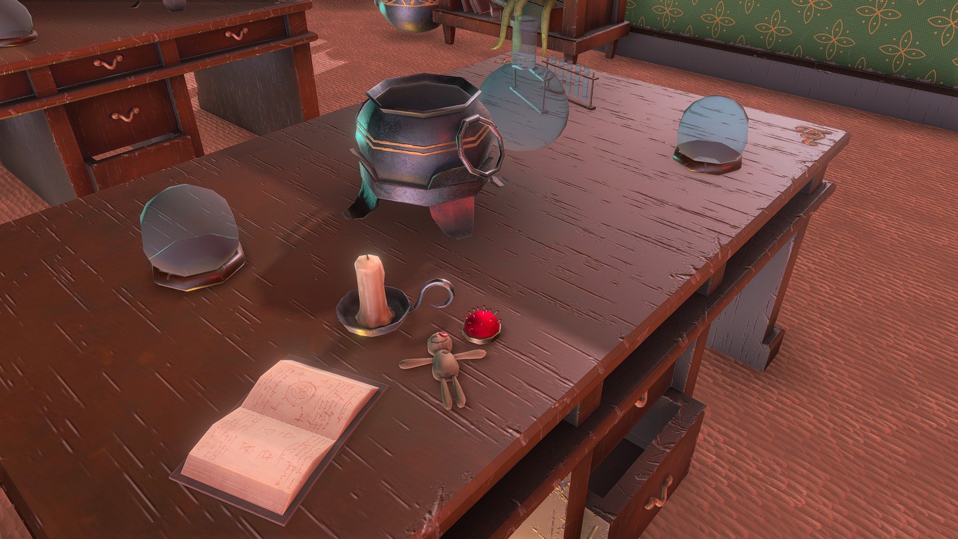 Coven - Potion Classroom Asset - 3D model by Maïlys Hainaut ...