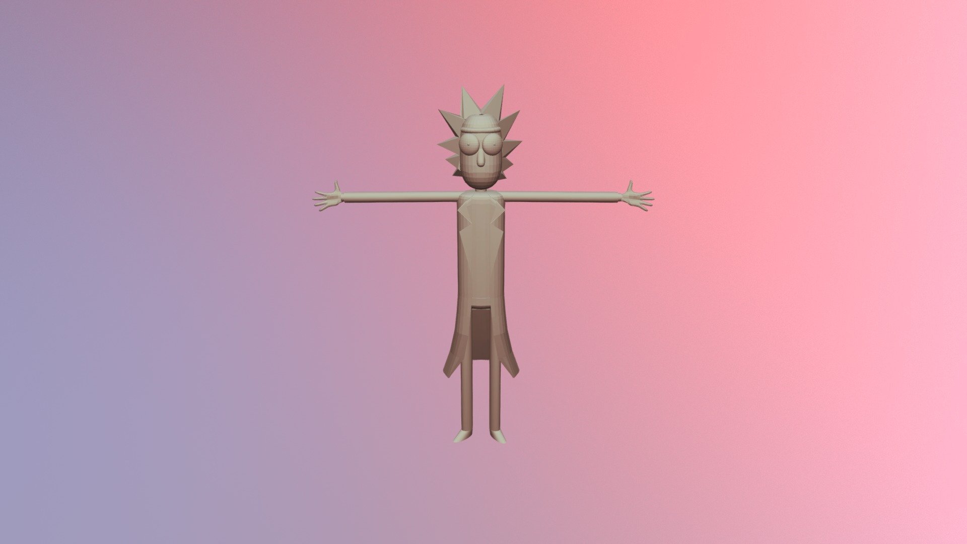 Rick - 3D model by BackDoorPoker [59b1ad0] - Sketchfab