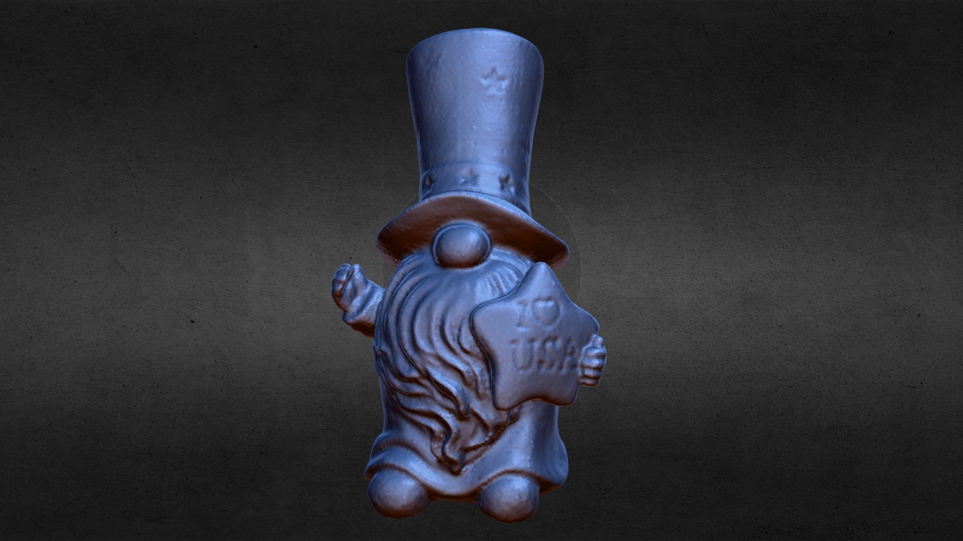 Gnome on the RANGE - Download Free 3D model by TowerDweller.com 3D ...