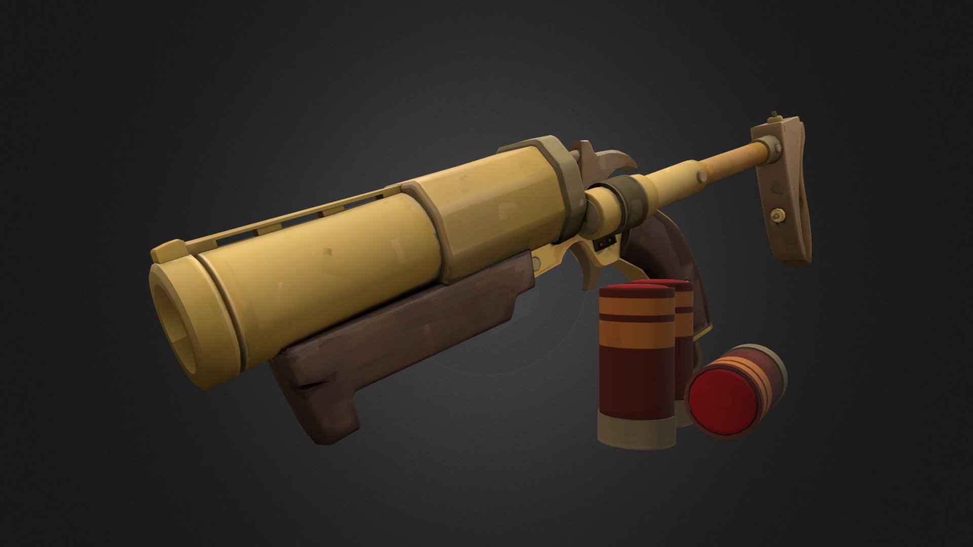 The Signalman - 3D model by Patrik Strnisko (@PocketWorkshop) [59b20b5 ...