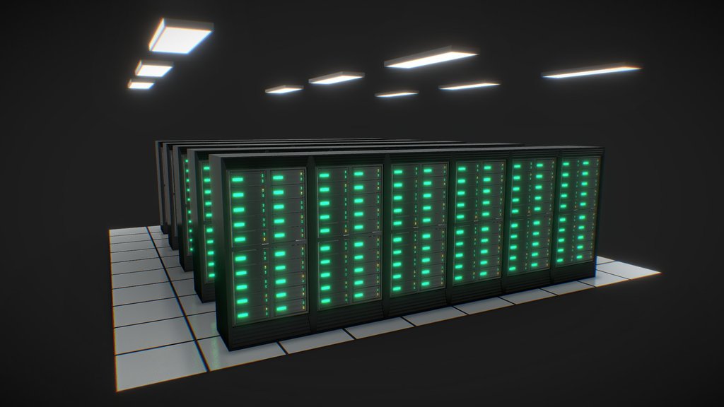 servers - A 3D model collection by Andro (@cloudeye-eg) - Sketchfab
