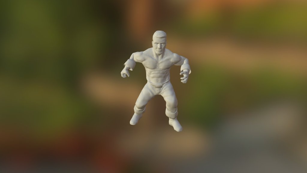 Generic dude - 3D model by andrebengtsson [59b3549] - Sketchfab