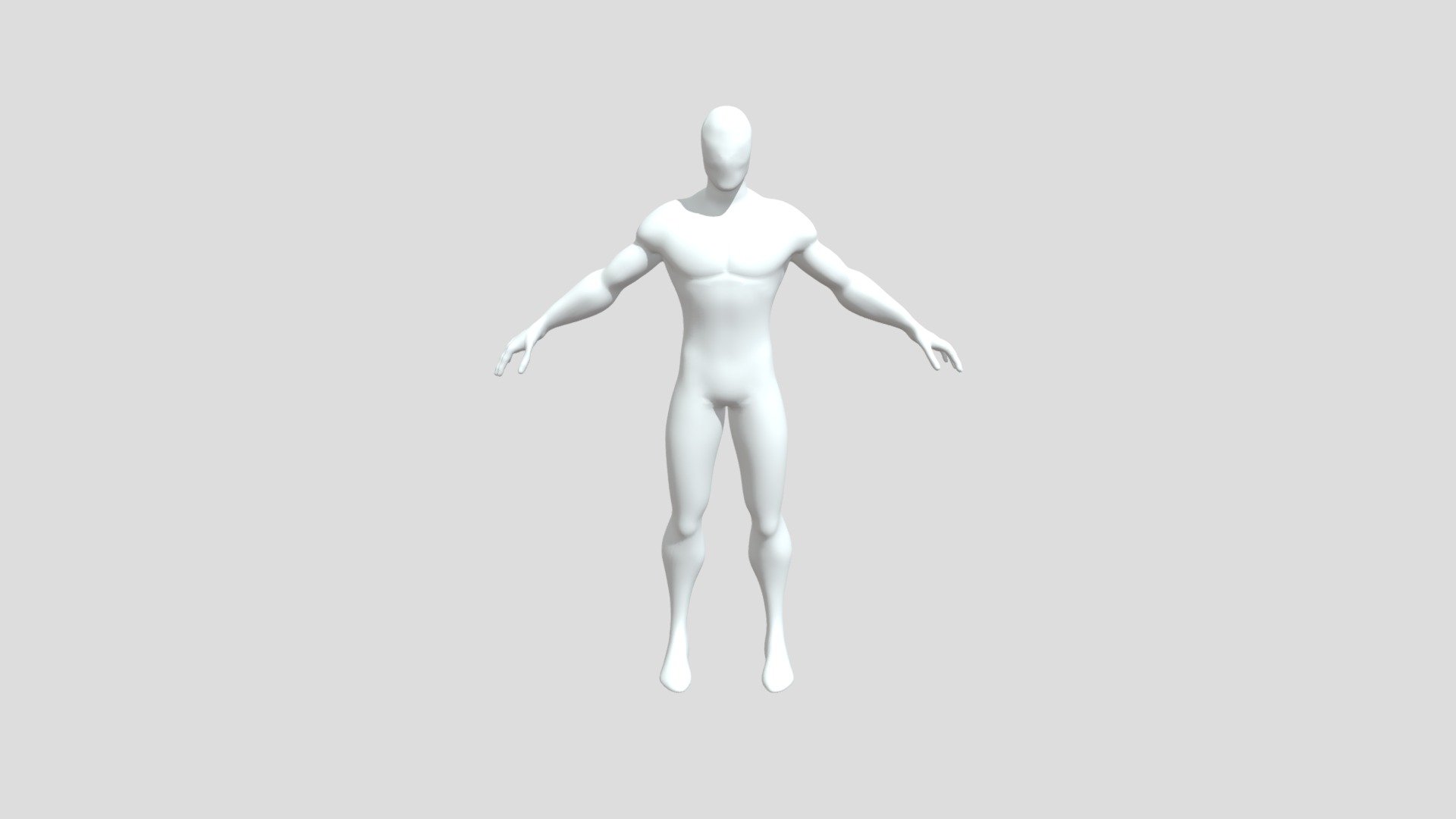 Male_body - Download Free 3D model by java.khir [59b3fc7] - Sketchfab