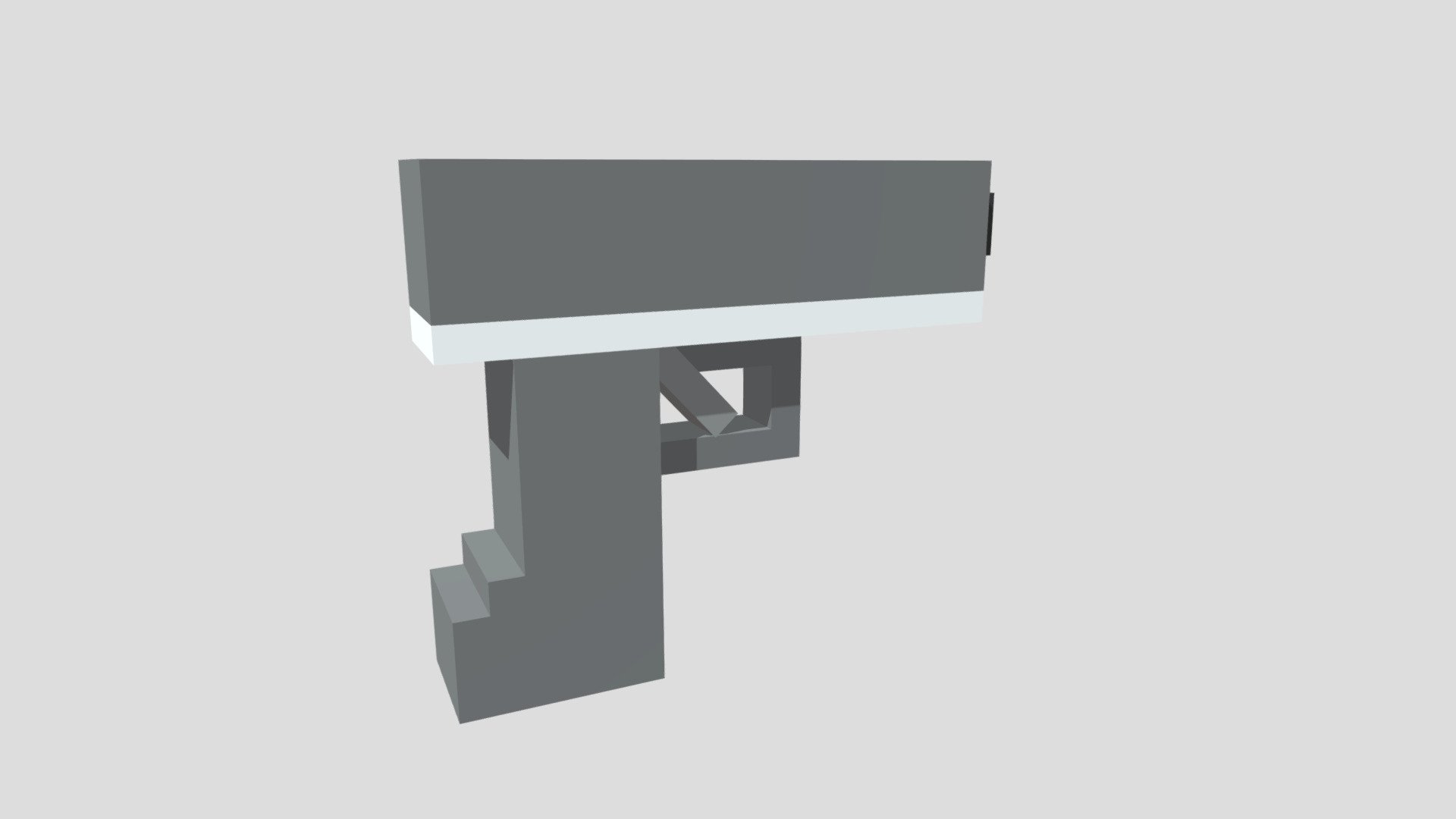 Gun - 3D model by creeper52127454 [59b41e2] - Sketchfab