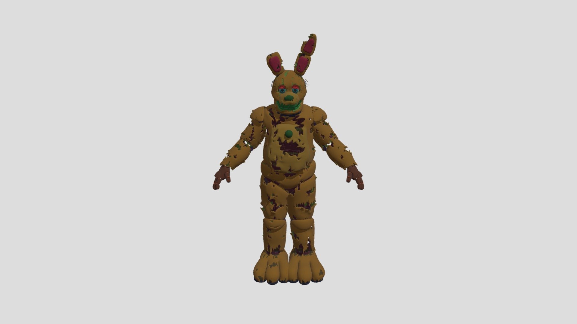 Springtrap V1 By BTB Anim & Jamephi Games - Download Free 3D model by Mr.SpringyOfficial ...