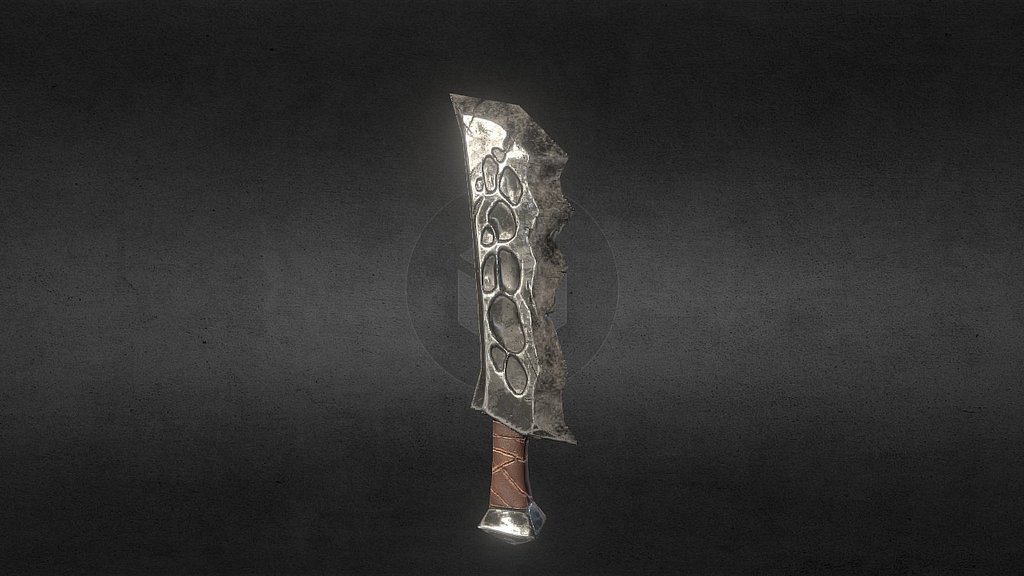 The sword of Troll - 3D model by AkSdev [59b6cbb] - Sketchfab