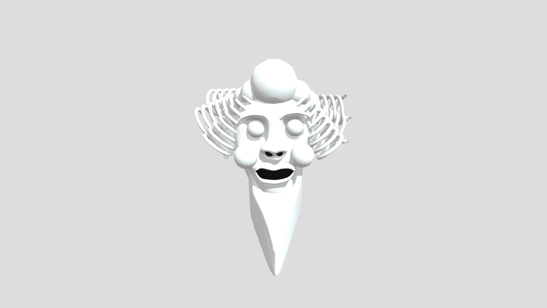 Mrs. Pomp - Download Free 3D model by Bladder Port (@sketchfabuser126 ...