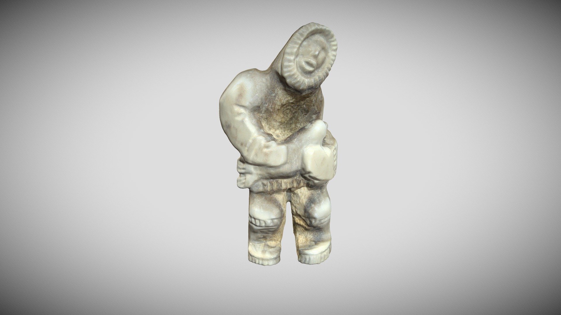 Carving scanned by Tupaarnaq, Ukaliina & Naja - 3D model by Dr Alice ...