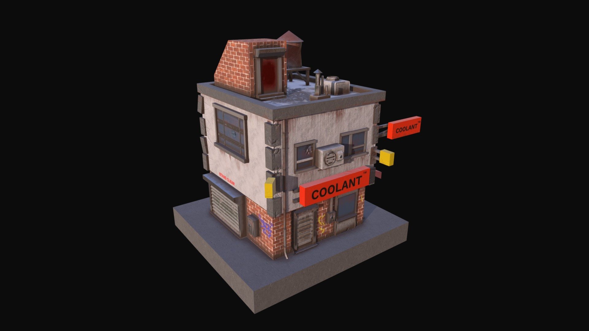 Tilable Building Model - 3D model by sungexity [59ba514] - Sketchfab