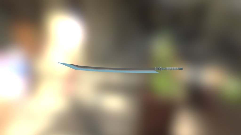 Ninja Sword - 3D model by s0233457 [59bb5cc] - Sketchfab