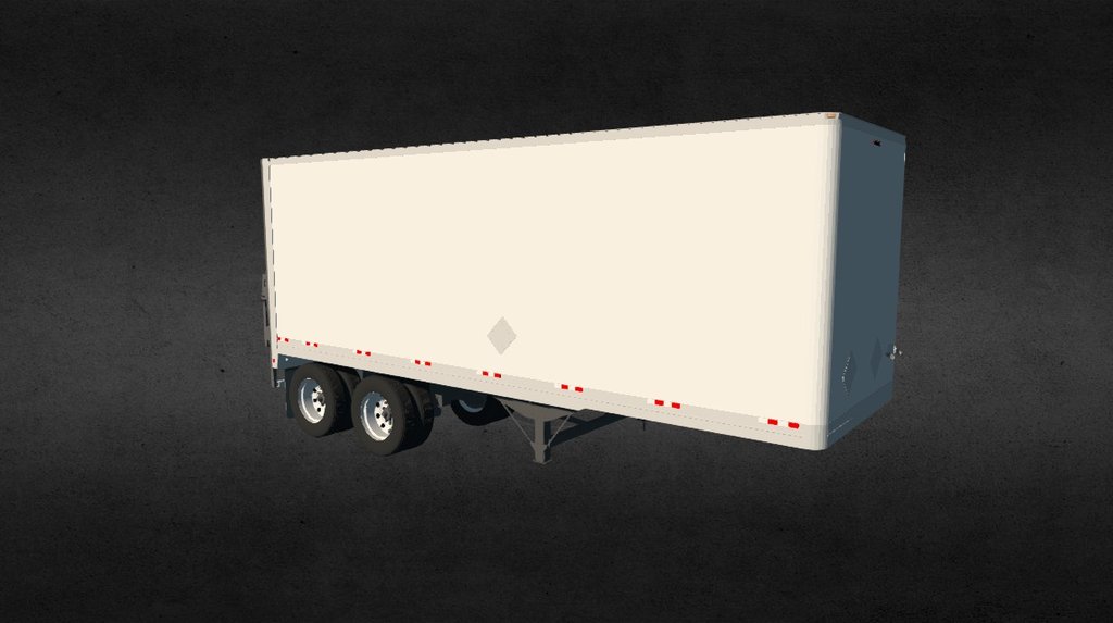 Manac Van 28ft 2axle - 3D model by bansheewoj [59c08e8] - Sketchfab