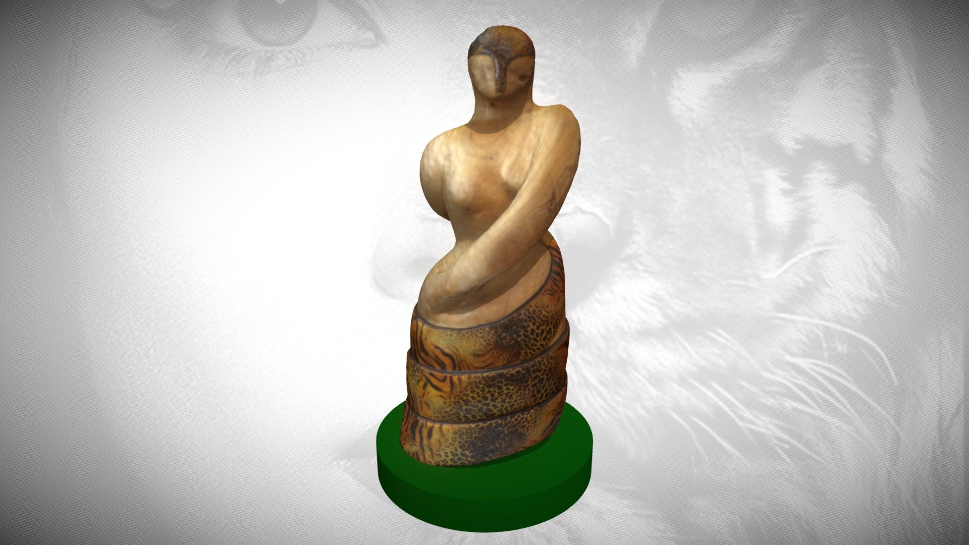 Féline - Download Free 3D model by pattarrian [59c09d0] - Sketchfab