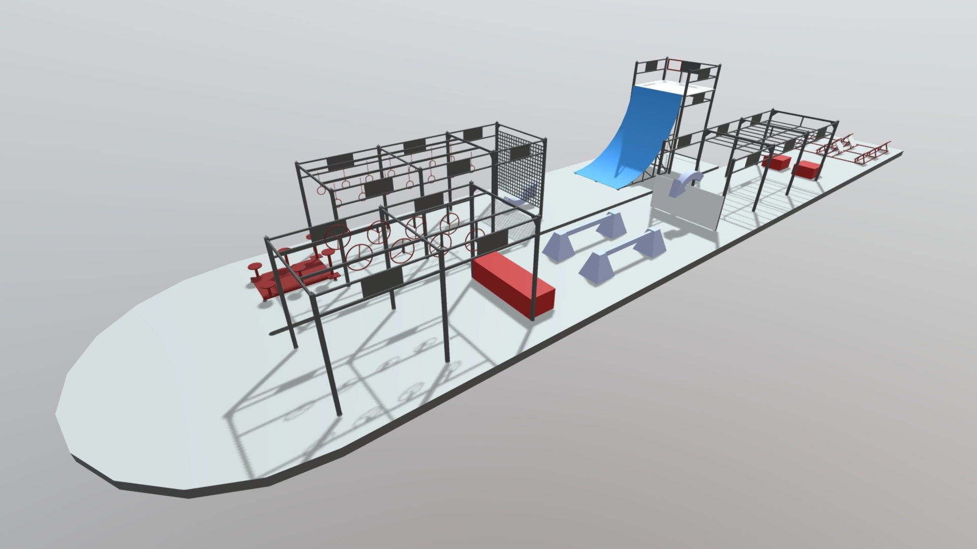 OCR60 Standard Track Compact layout - 3D model by OCRSport [59c0f55 ...