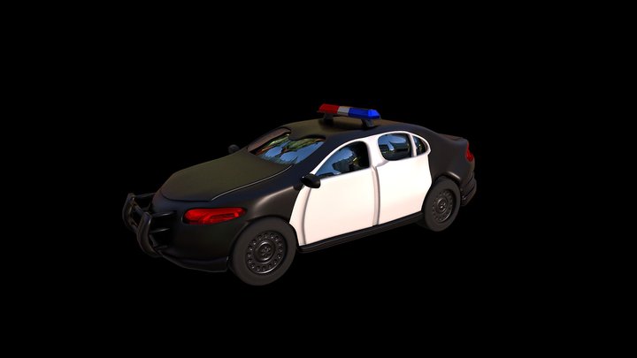 Police-car 3D models - Sketchfab