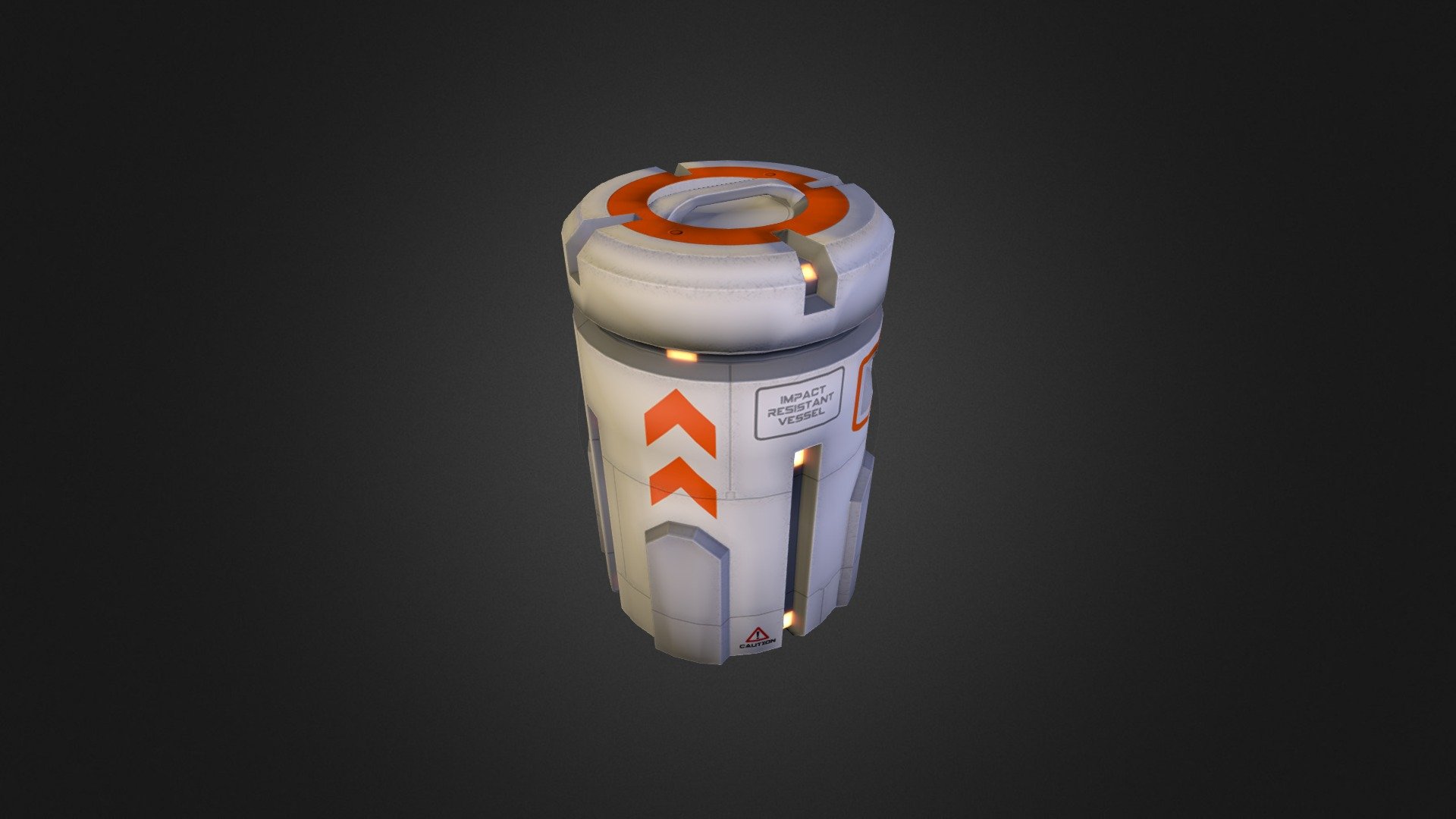 Space_Barrel - 3D model by MwM [59c1511] - Sketchfab