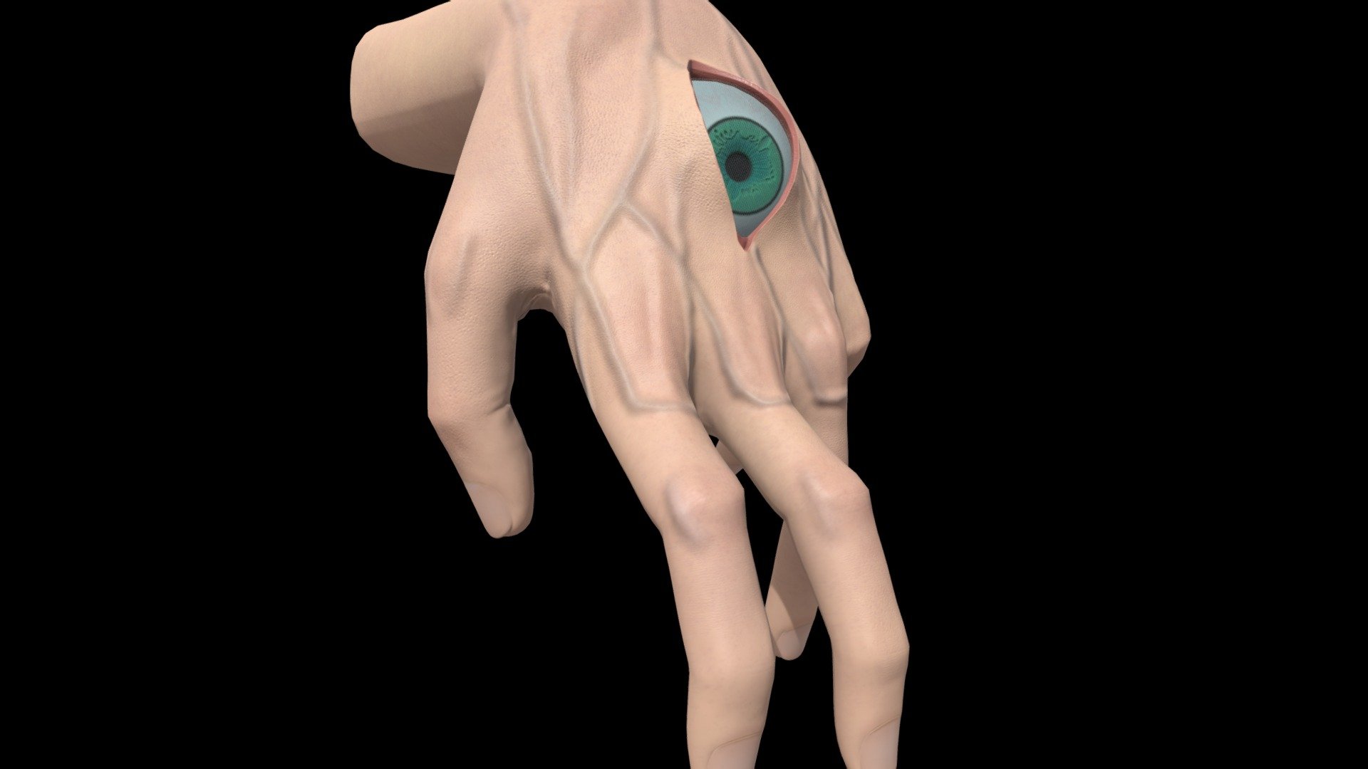 Demon Hand - Download Free 3D model by Ouail (@OuailArt) [59c18cd ...