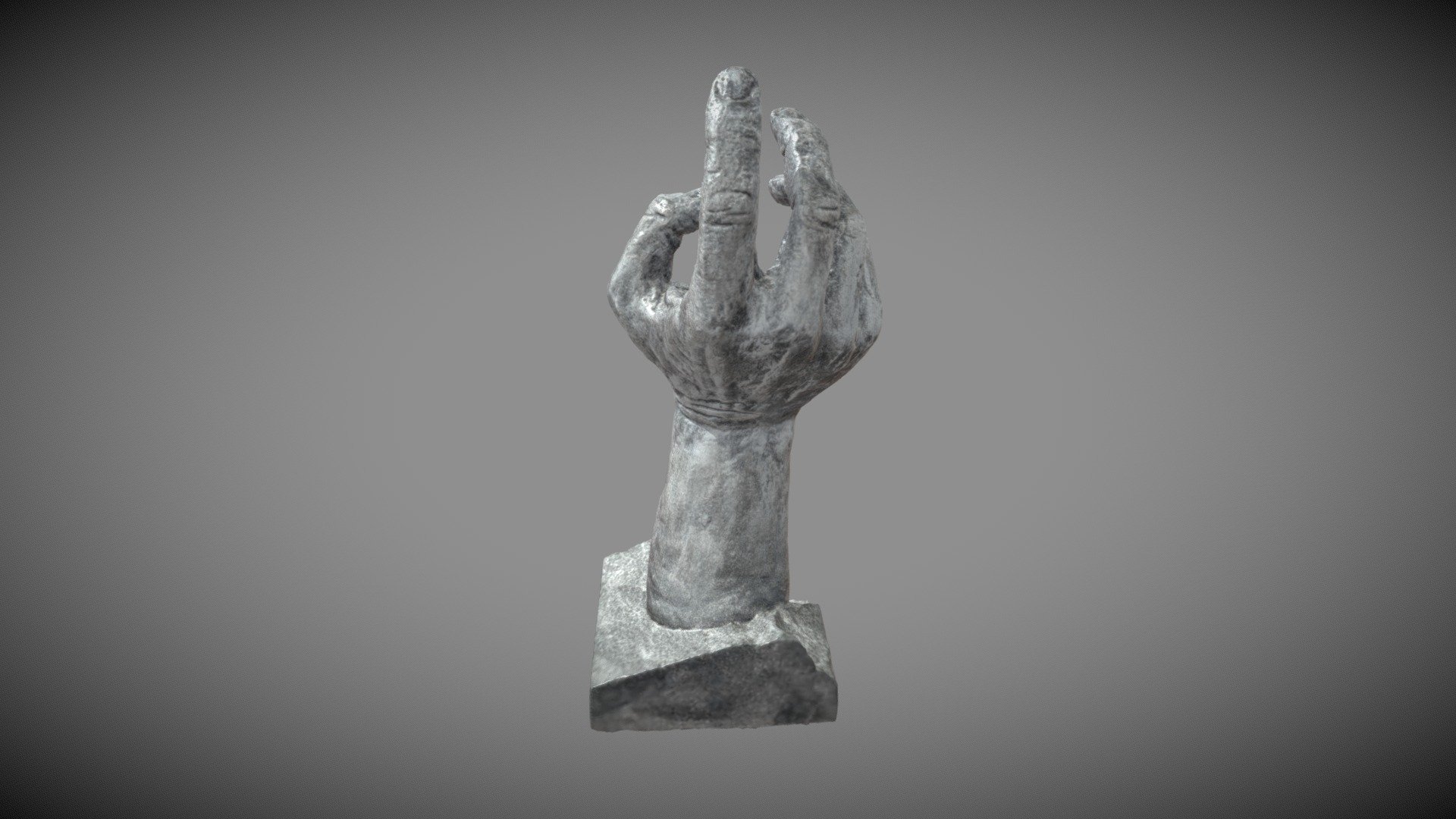 Main De Fer Photogrammetry Work In Progress - 3D model by ...