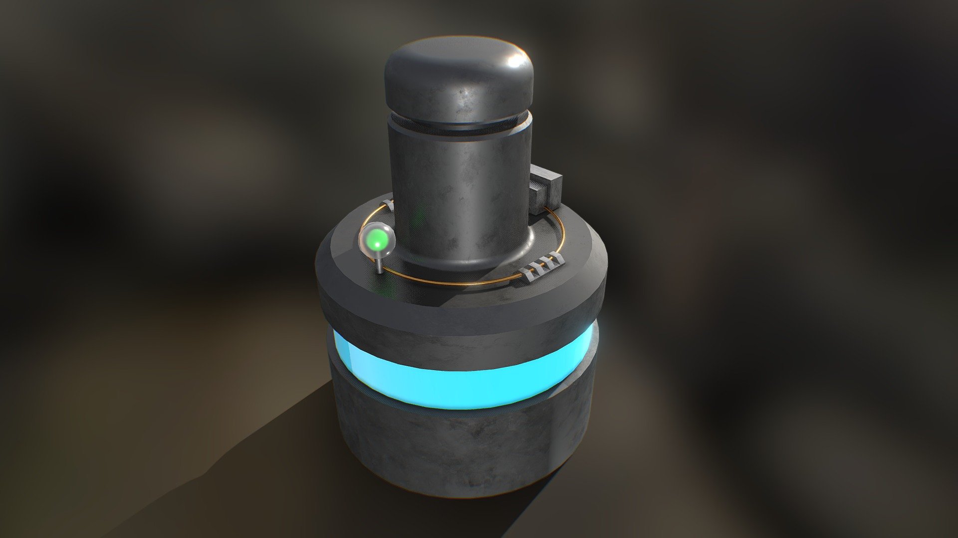 Exo Building Miner v1 Low Poly Gaming Unity - Download Free 3D model by ...