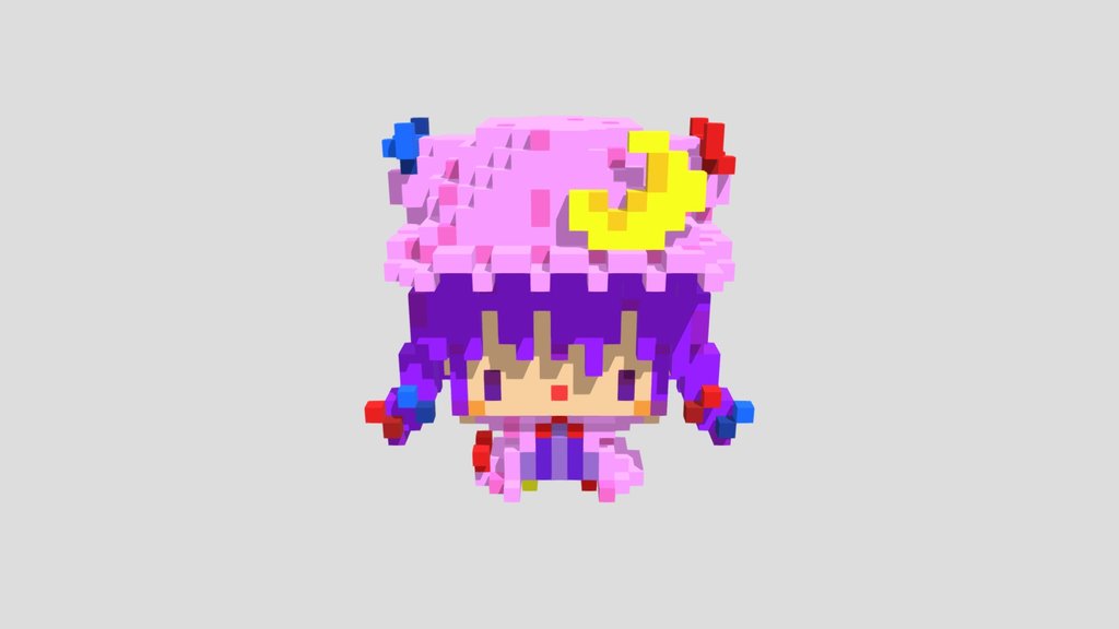 touhou - A 3D model collection by raptazure - Sketchfab