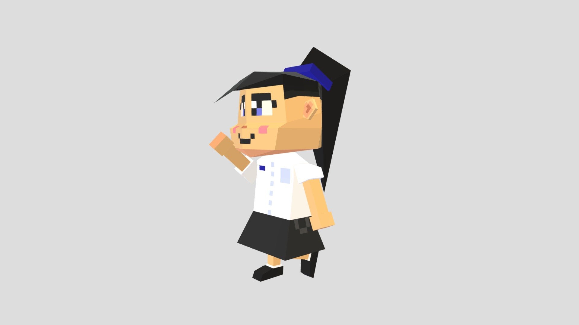 Avatar girl pose - 3D model by Patchara Jaipho (@Shin.Shine) [59c4456 ...