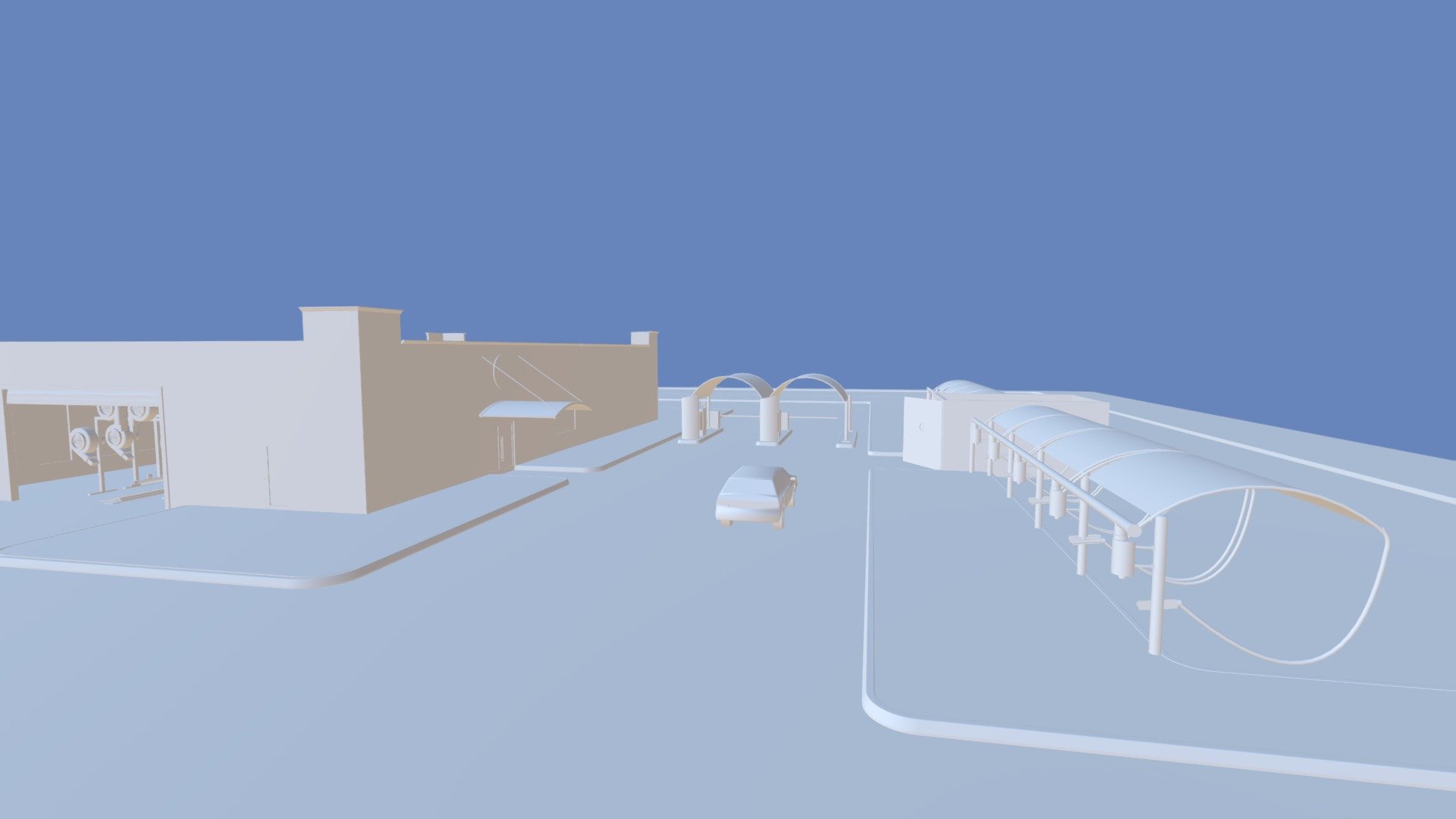 Full Car Wash - 3D model by ntxdave [59c69df] - Sketchfab