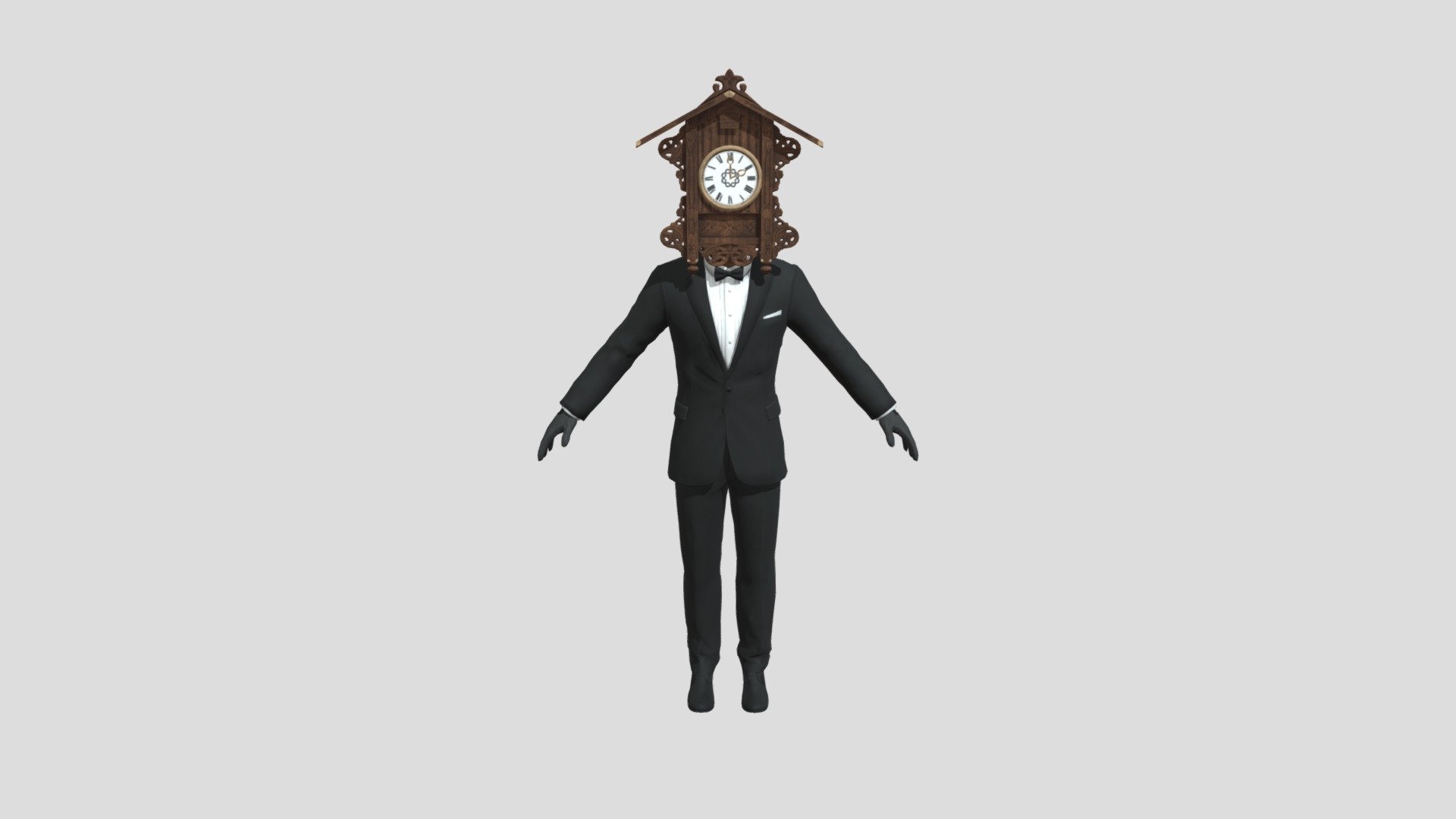 Cuckoo Clockman - Download Free 3D model by Missingno21 [59c6efc ...